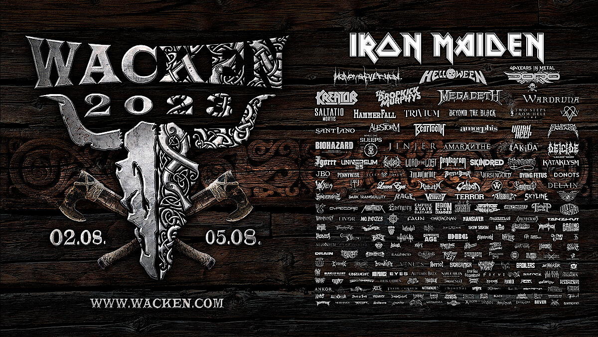 Wet & Wild Opening! Lemmy Forever & the Complete Running Order | Wacken ...
