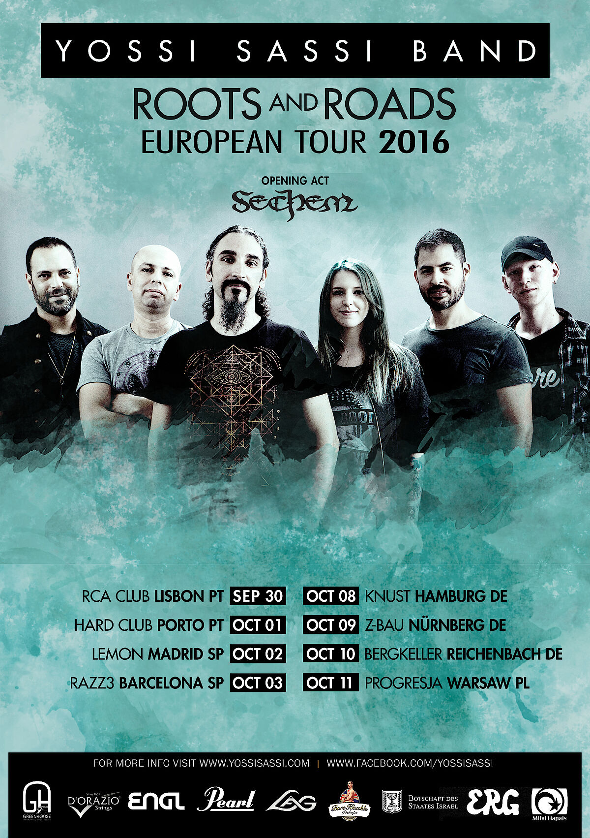 Yossi Sassi Band live in Hamburg | Wacken Open Air