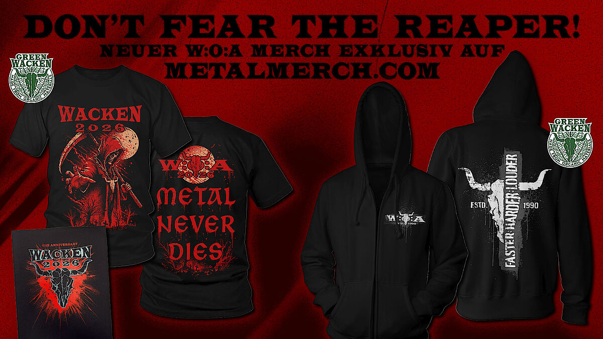 Don't Fear The Reaper - Neues Merch verfügbar! | Wacken Open Air