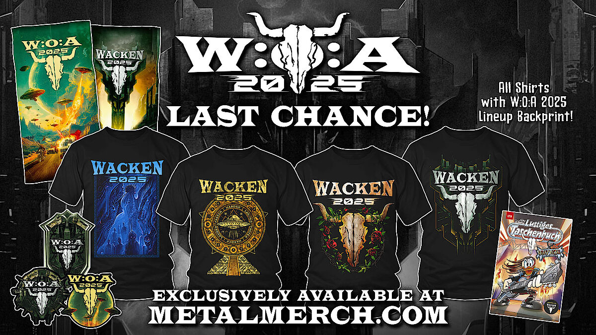 W:O:A 2025 - Remaining Merchandise | Wacken Open Air