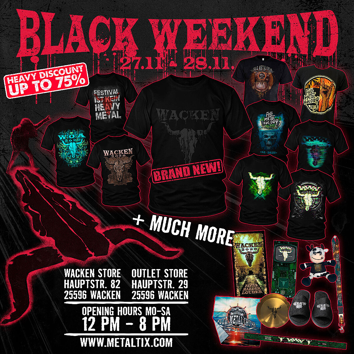 Das BLACK WEEKEND steht bevor – Vom 27. Bis 28. November 2020! | Wacken ...