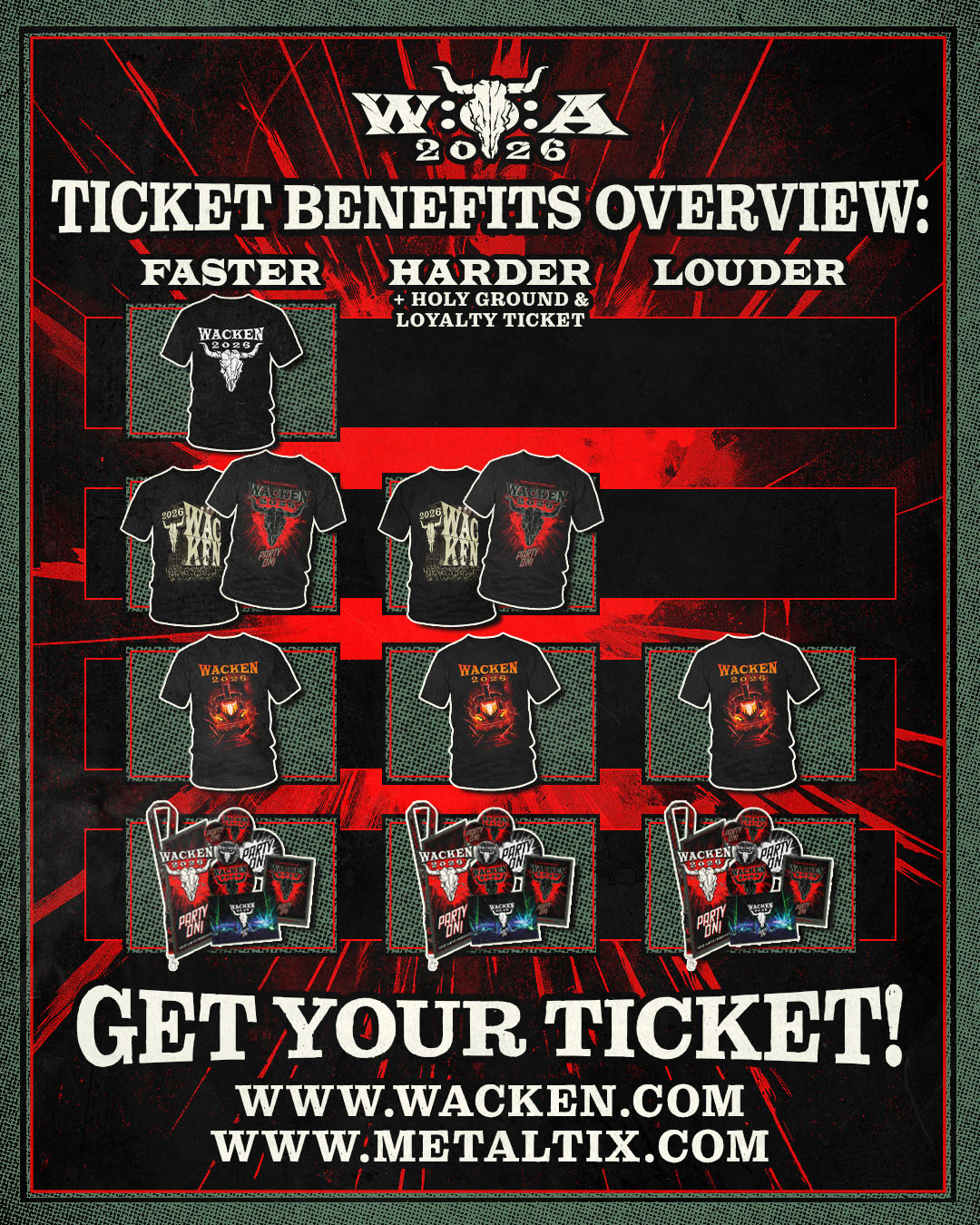 W:O:A 2026 Tickets | Wacken Open Air