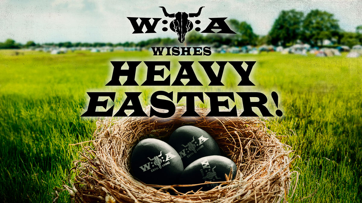 The W:O:A team wishes you a Heavy Easter! | Wacken Open Air